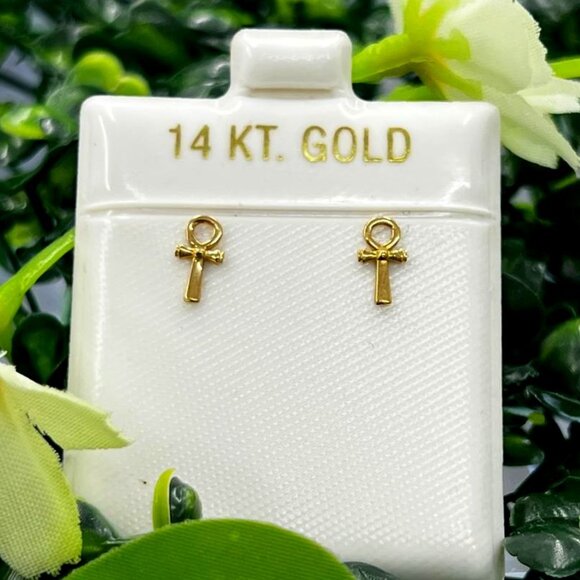 Prime Jewelry 269 | Jewelry | Brand New 4k Yellow Gold Filled Ankh ...